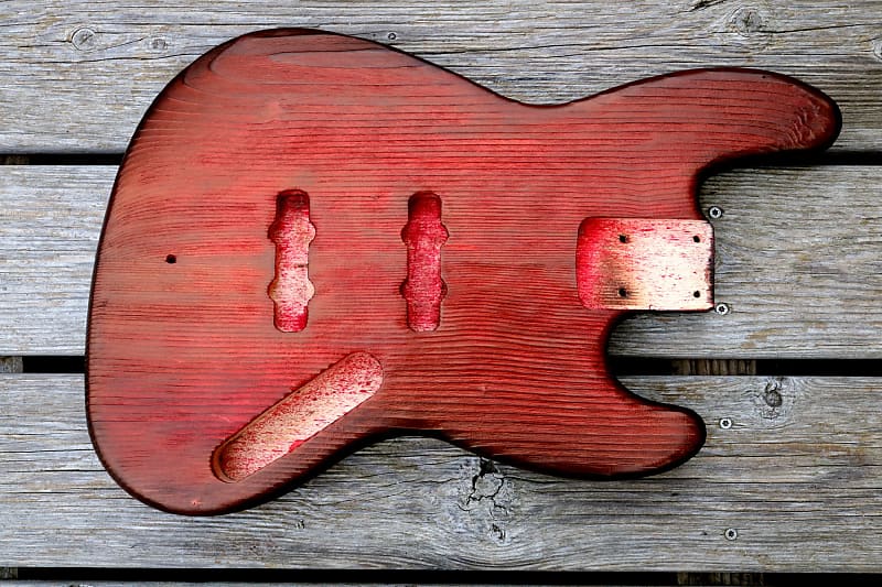 Jazz Bass body, "barncaster" | Reverb