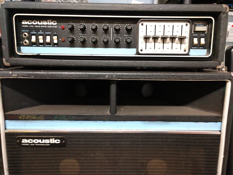 Acoustic 470 Guitar/Bass Head 1970's | Reverb