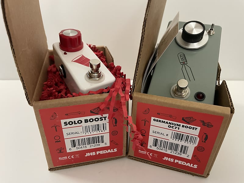 JHS Germanium Boost and Solo Boost 2022 - Mint | Reverb