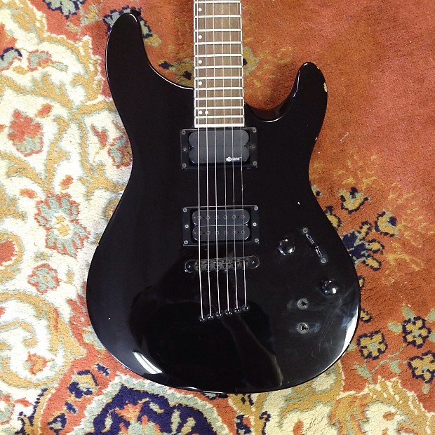 Fernandes Dragonfly Pro Sustainer Electric Guitar Black - | Reverb