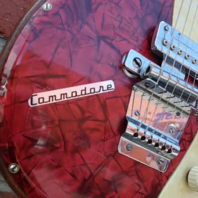 Extremely Rare Vintage Commodore Electric Guitar New Zealand | Reverb