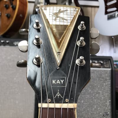 Kay Jazz II Hollow Body Electric Guitar 1960's Bigsby Vibrato | Reverb
