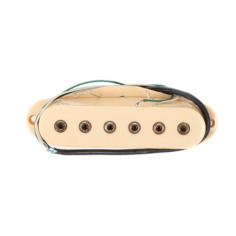 Vintage Dimarzio Stacked Single Coil, 8.6kΩ, Cream Pickups | Reverb