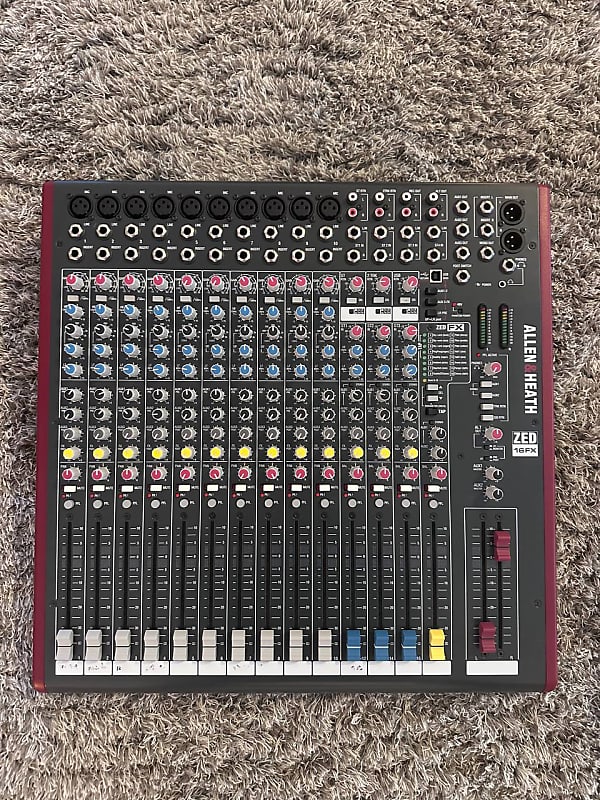 Allen & Heath ZED-16FX 16-Channel Mixer with Effects | Reverb España