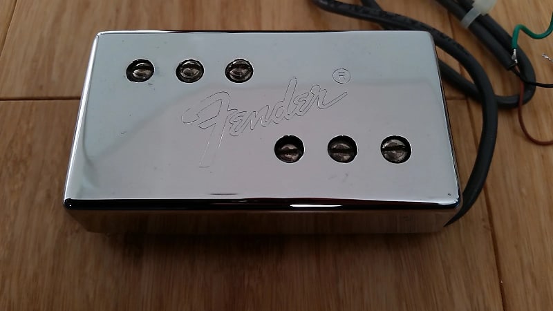 Fender Deluxe Wide Range Humbuckers - Complete Set Chrome | Reverb UK
