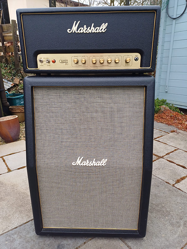 Marshall Origin 20 head and 2x12 cabinet 2000's - Black | Reverb UK