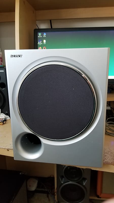 SONY HOME THEATER AUDIO SUB-WOOFER SPEAKER 100 WATTS RMS | Reverb