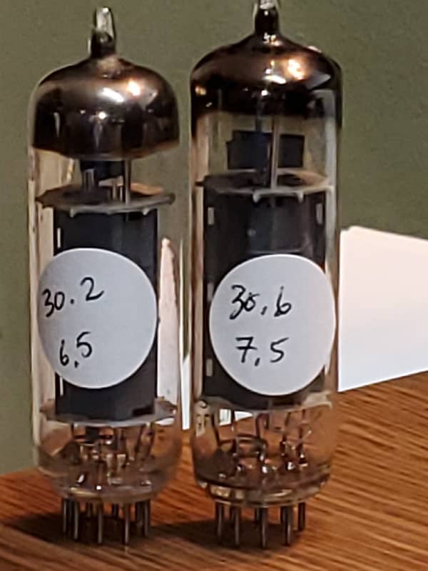 6BQ5/EL84 Amperex NOS tightly matched pair MaxiMatcher2 | Reverb