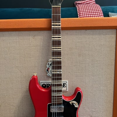 Vintage 1963 Hofner Super Solid V3 Model 173 Cherry Red Solid | Reverb