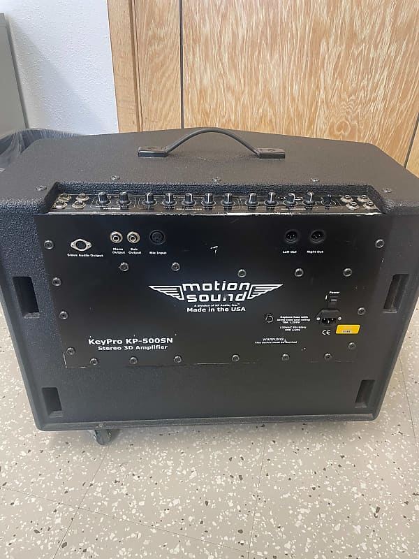 Motion Sound KP500 Keyboard Amp - Black | Reverb