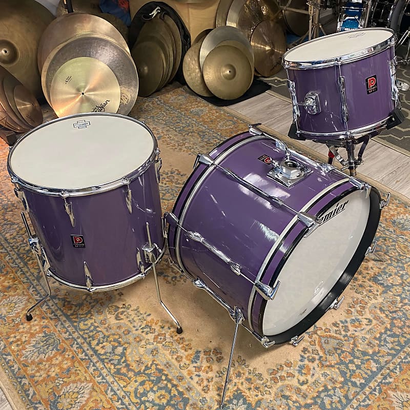 Premier B203 22-13-16" Drum Set 1970s - Polychromatic | Reverb