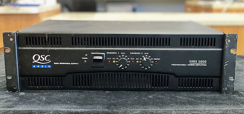 QSC RMX 5050 Pro Power Amplifier 2-Channel 5000W 2005 | Reverb Canada