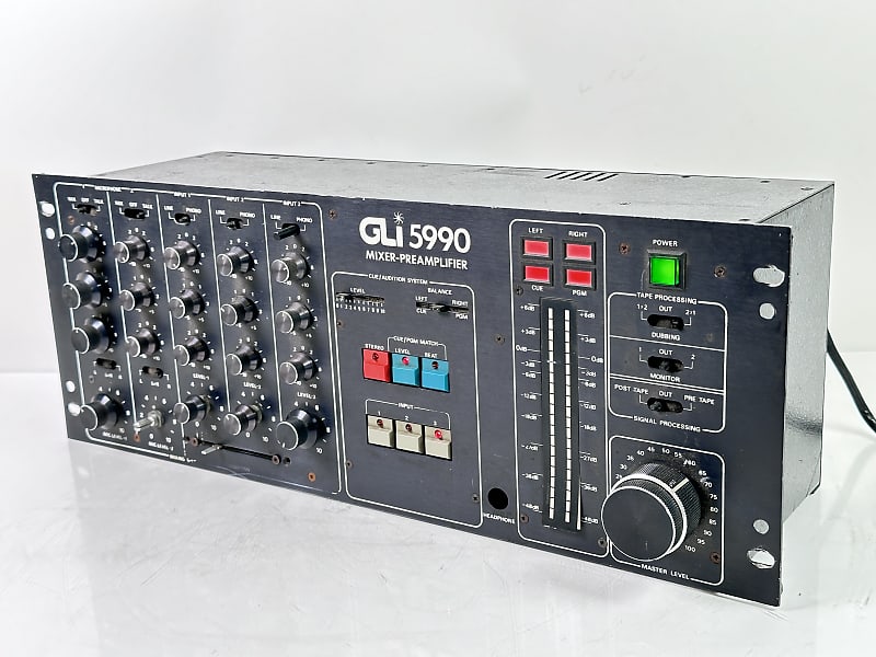 GLI 5990 Rotary Pre-Amp Mixer Professional DJ Preamplifier | Reverb UK