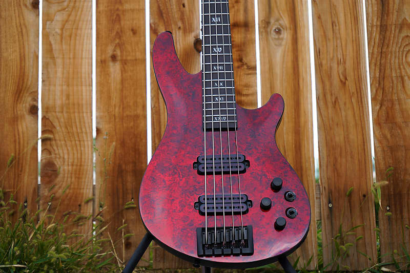 Schecter Diamond Series PROTOTYPE C-5 Apocalypse Red Reign | Reverb