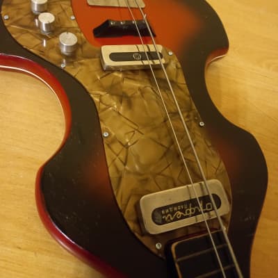 Orfeus Orpheus Plovdiv Bass Guitar Vintage 1960 | Reverb
