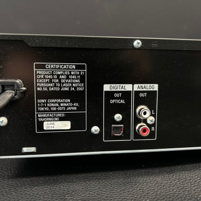 Sony CDP-CE500 5-Disc CD Changer - Black w/ Remote | Reverb