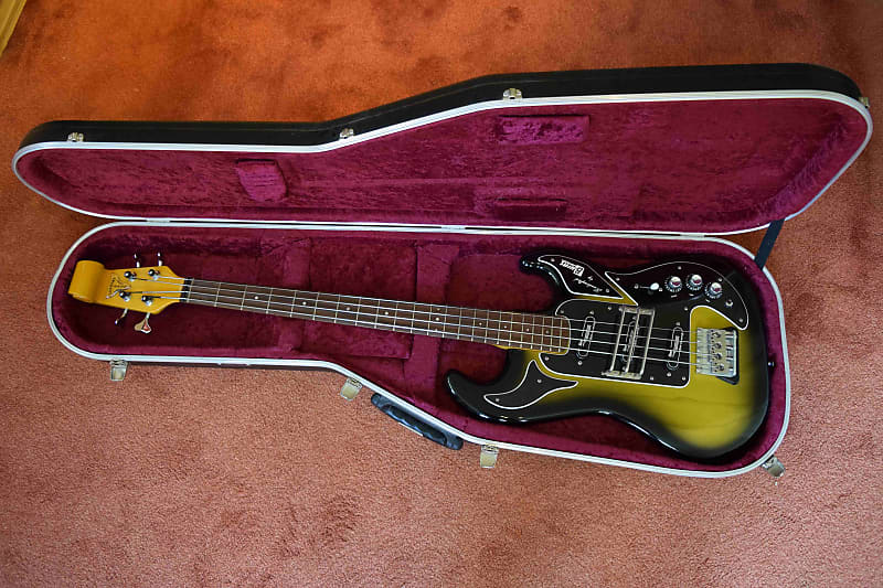 Burns Legend Shadows Bass 2006 Green Sunburst | Reverb