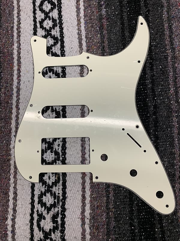 Stratocaster HSS Parchment Pickguard | Reverb