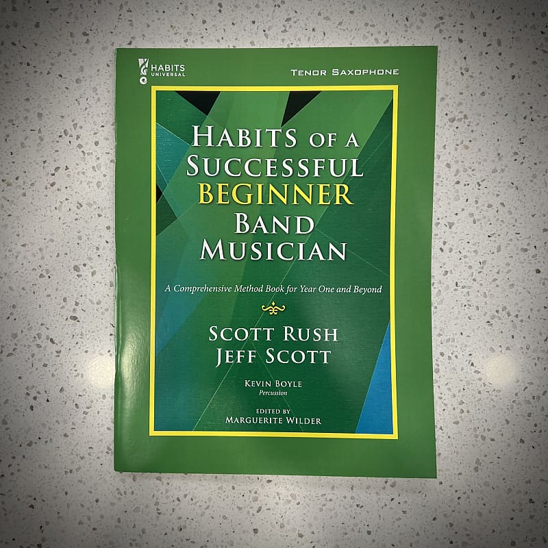 Habits of Successful Beginner Band Musician Method Book - | Reverb