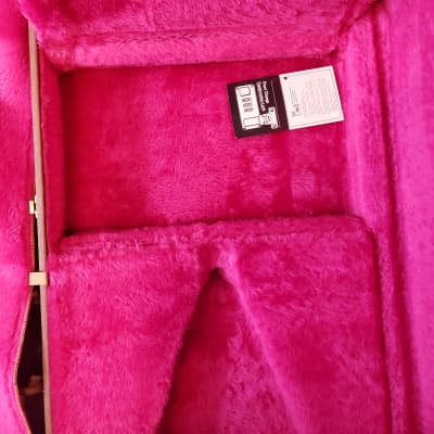 Gibson Flying V Rectangle Case || 80s or 90s Pink Interior | Reverb