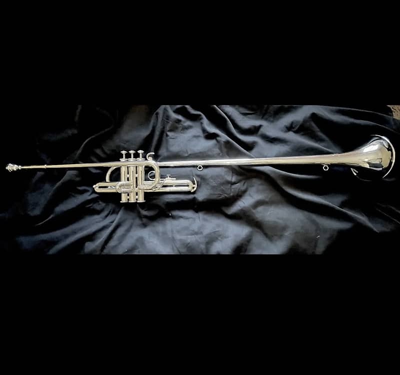 Blessing Herald Trumpet Bb Silver | Reverb