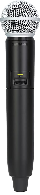 Shure GLXD2+/SM58 Digital Wireless Handheld Transmitter with | Reverb