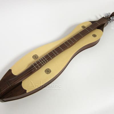 Professional European Cherry Mountain Dulcimer w/ Case | Reverb