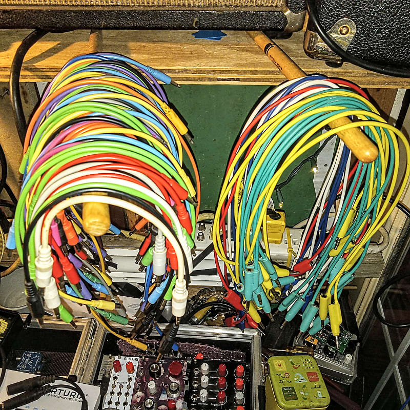 95 eurorack patch cables | Reverb