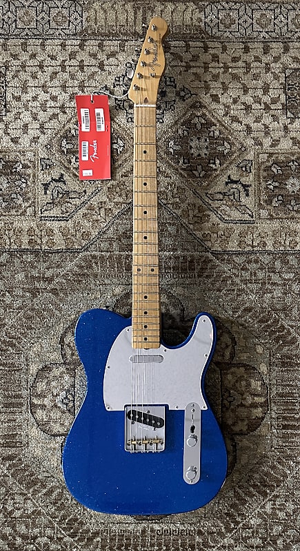 Fender Signature Series J. Mascis Telecaster in Blue Sparkle | Reverb