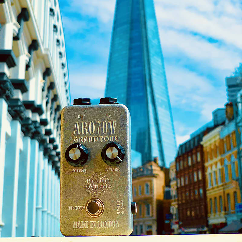 ARO70W GRANDTONE RHODIUM ELECTRONICS ONE TRANSISTOR FUZZ | Reverb