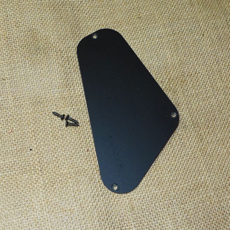 Control Cavity Cover Plate Black, 1997 Jackson JPR Japan MIJ | Reverb