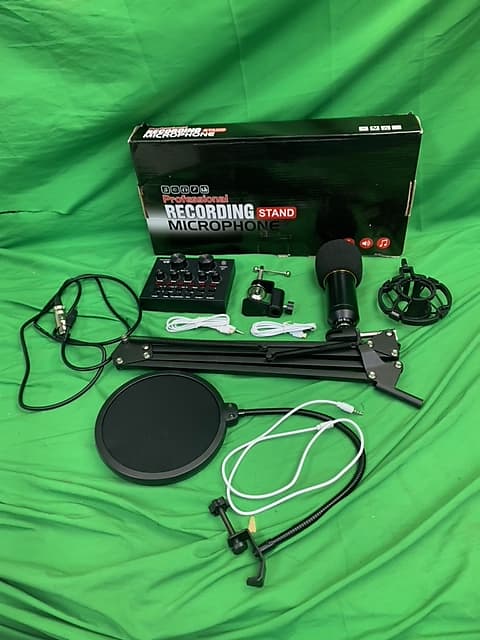 Generic Professional Recording Microphone Stand - Black | Reverb