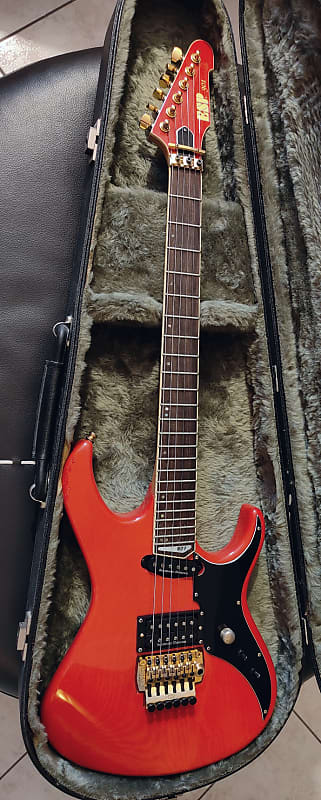 ESP 901 Transparent Peach (1991) | Reverb