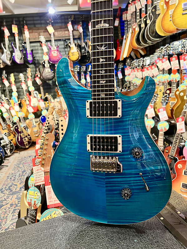 PRS Custom 24 , Pattern thin neck 2024 - Carrol Blue | Reverb