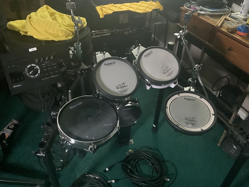 Roland TD17 + pads and rack | Reverb