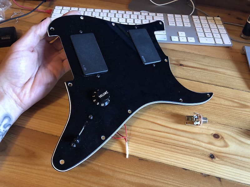 Fender Jim Root 2012 Pre Wired EMG 81 EMG 60 Pickguard | Reverb