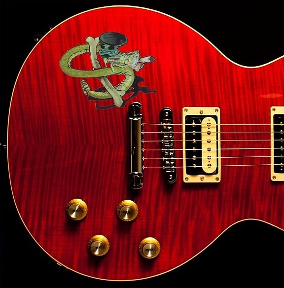 Sticker Vinyl Snakepit Slash Guitar Vinyl | Reverb España