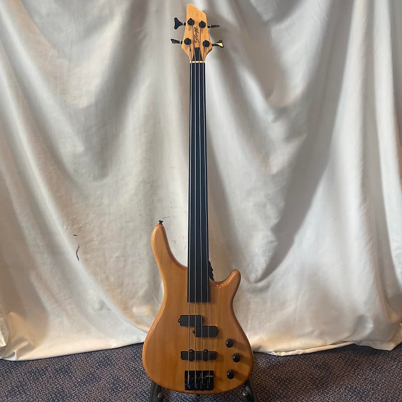 Stagg Fretless Bass Guitar - Natural | Reverb UK