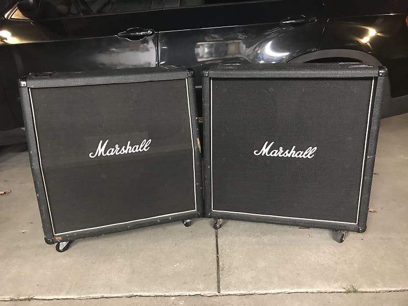 Marshall 4x12 Cabinets with Vintage 30's black | Reverb