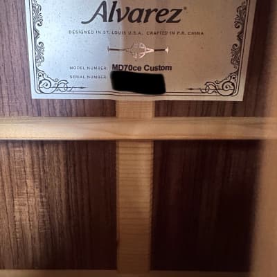 Alvarez MD70ce Custom 2024 | Reverb