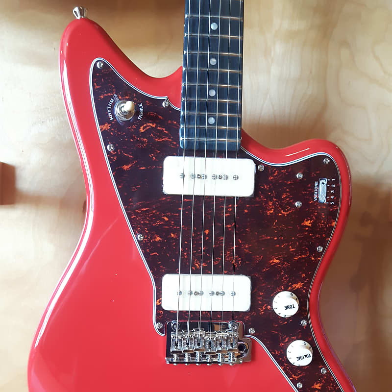 New Tagima TW-61 JazzMaster Fiesta Red | Reverb