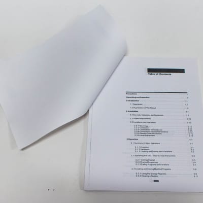 Lexicon Digital Reverberator Model 200 Owners Manual | Reverb