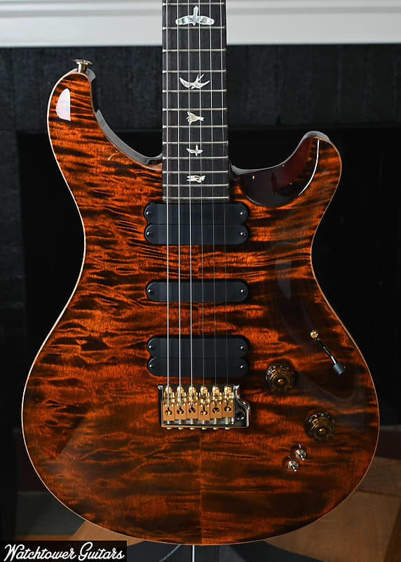 Paul Reed Smith PRS 509 10 Top Orange Tiger | Reverb