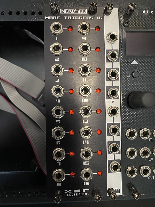 XOR Electronics NerdSeq More Triggers 16 Expander 2019 Black | Reverb