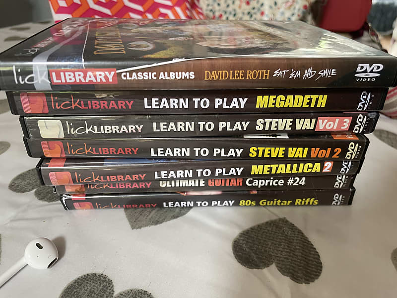 Lick Library Dvd 2000s - Black | Reverb