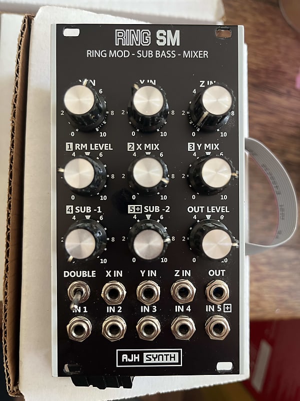 AJH Synth Ring Mod - Sub Bass - Mixer | Reverb
