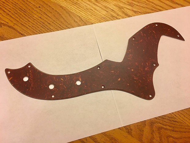 Fender American Standard Dimension Bass V HH Pickguard Red | Reverb