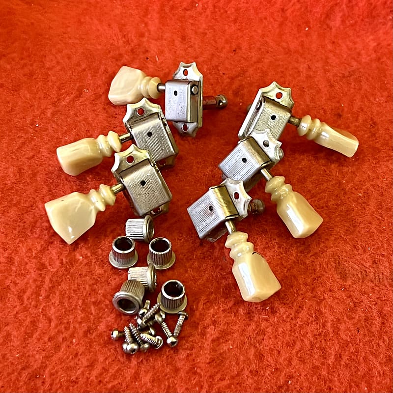 Kluson Gibson double ring tulip patent guitar tuners 1960’s - | Reverb