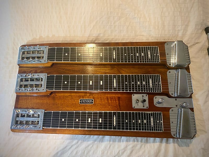 1950s Fender Stringmaster 3-Neck Console Steel Guitar | Reverb Canada