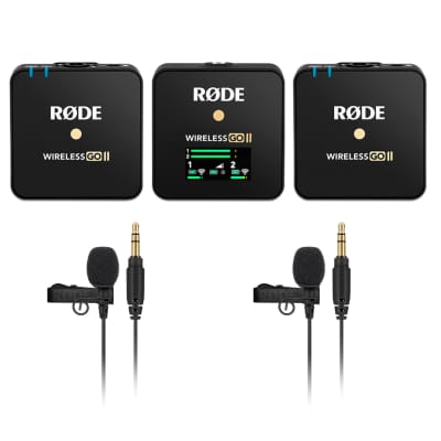 Rode Wireless GO 2 Dual Compact Digital Wireless Microphone | Reverb